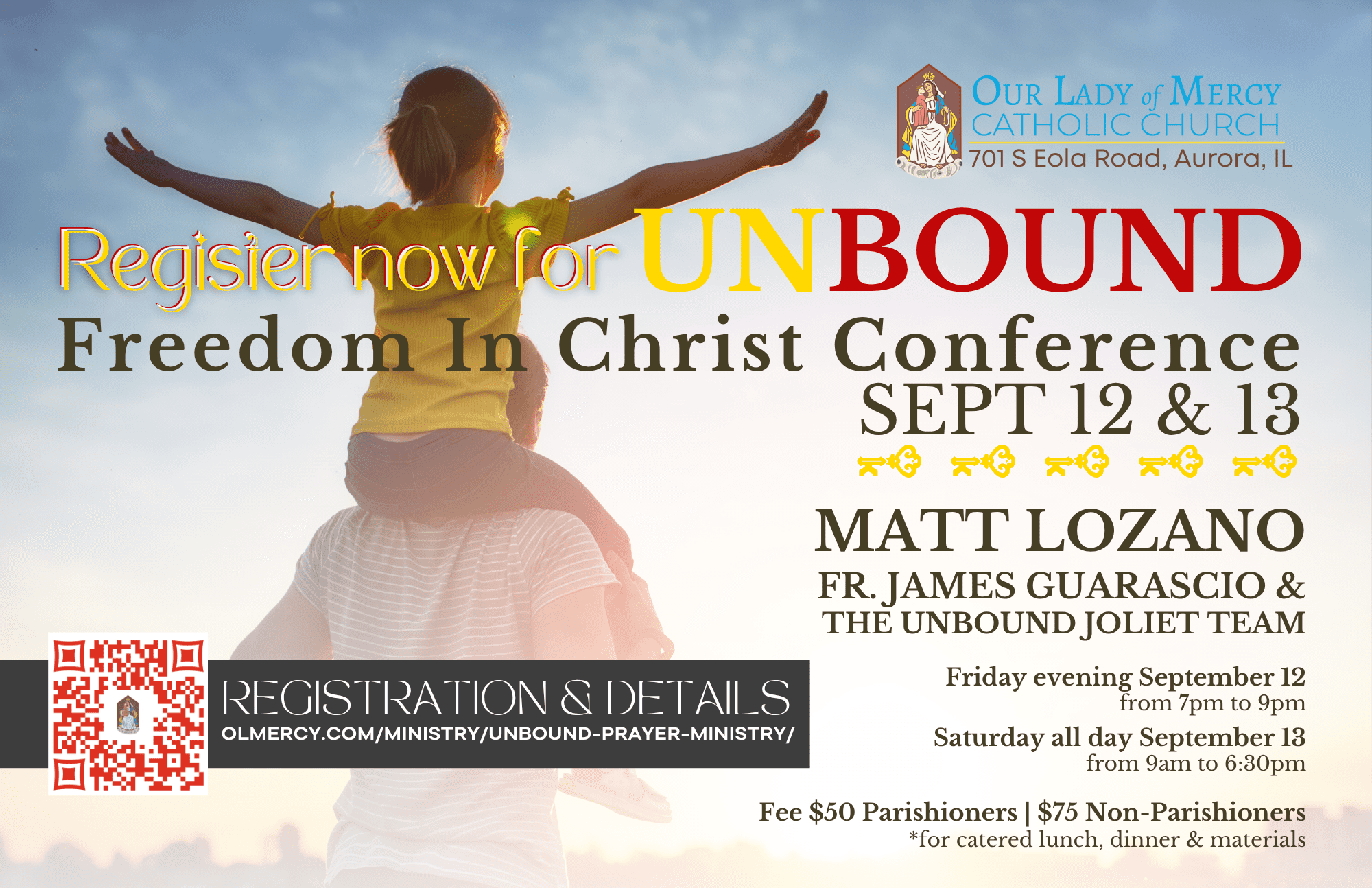 Unbound Prayer Ministry – Our Lady of Mercy