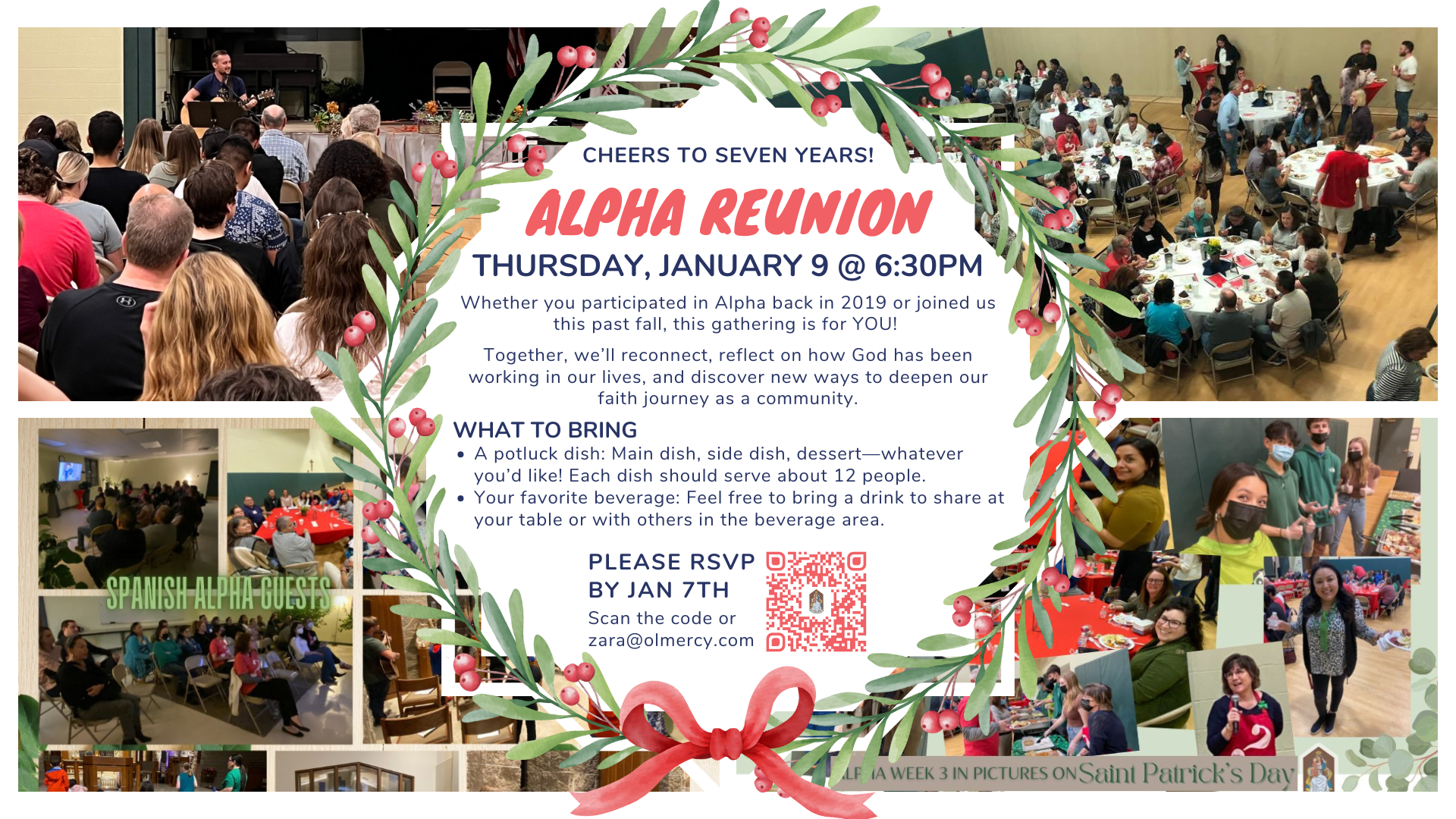 Alpha Reunion 1/9 – Our Lady of Mercy