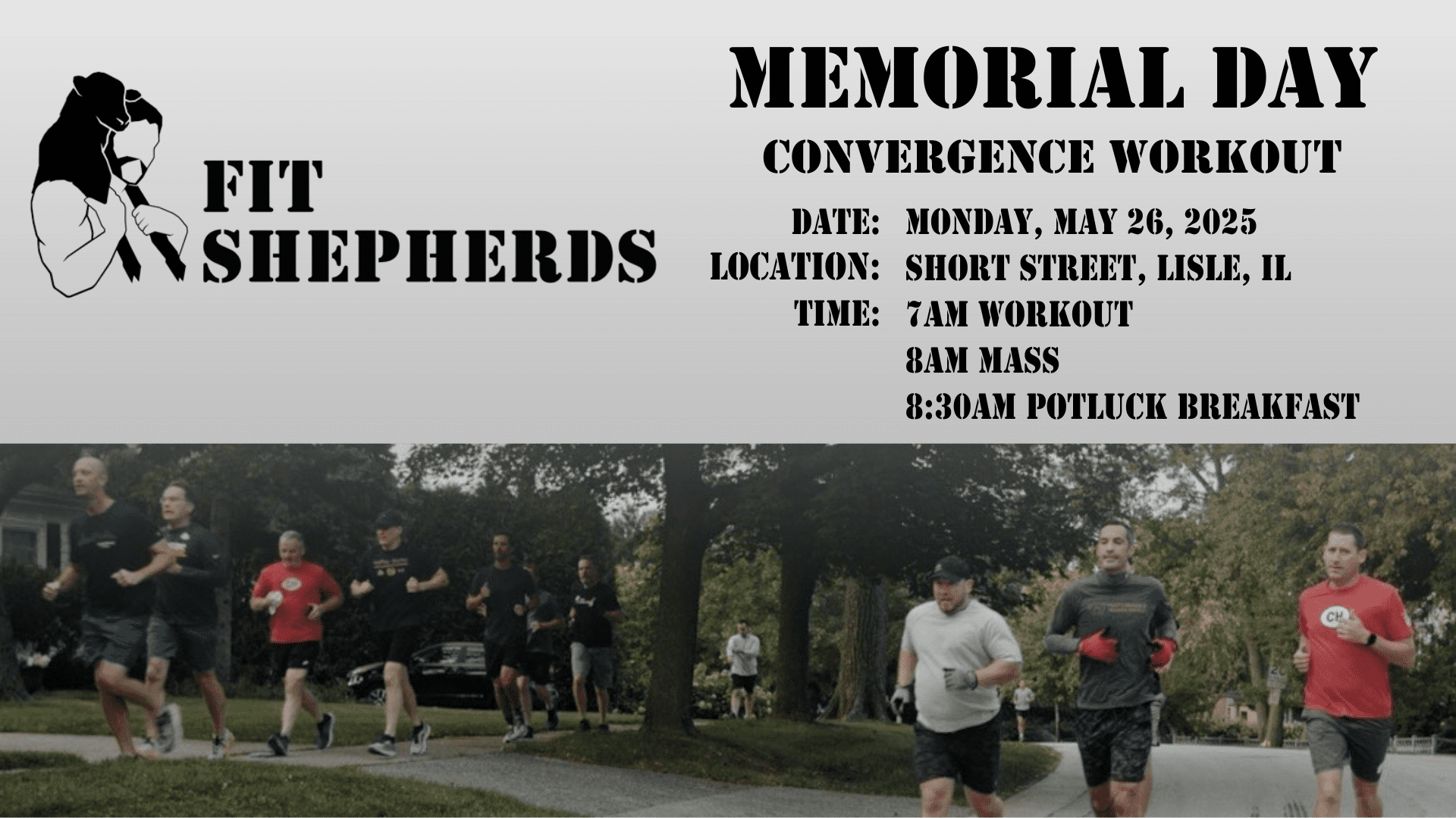 Fit Shepherds Convergence Workout 5/26 – Our Lady of Mercy