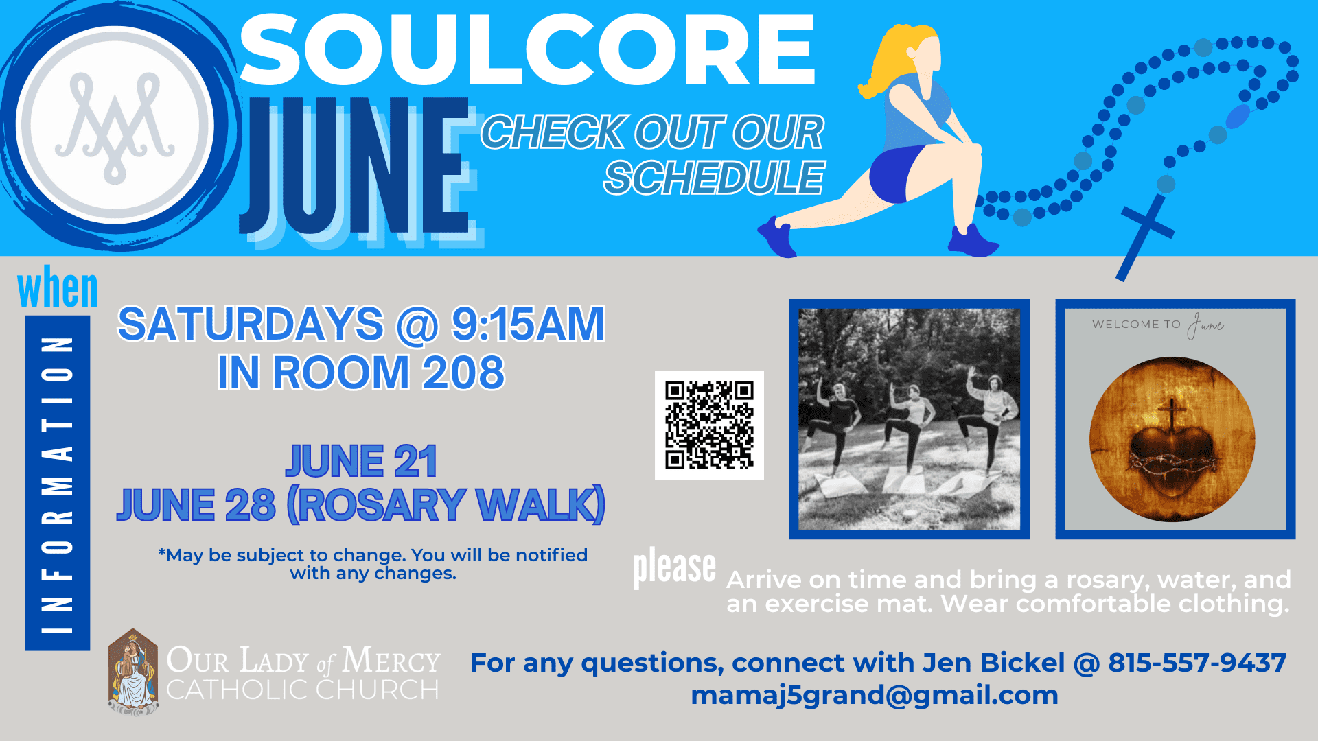 SoulCore June – Our Lady of Mercy