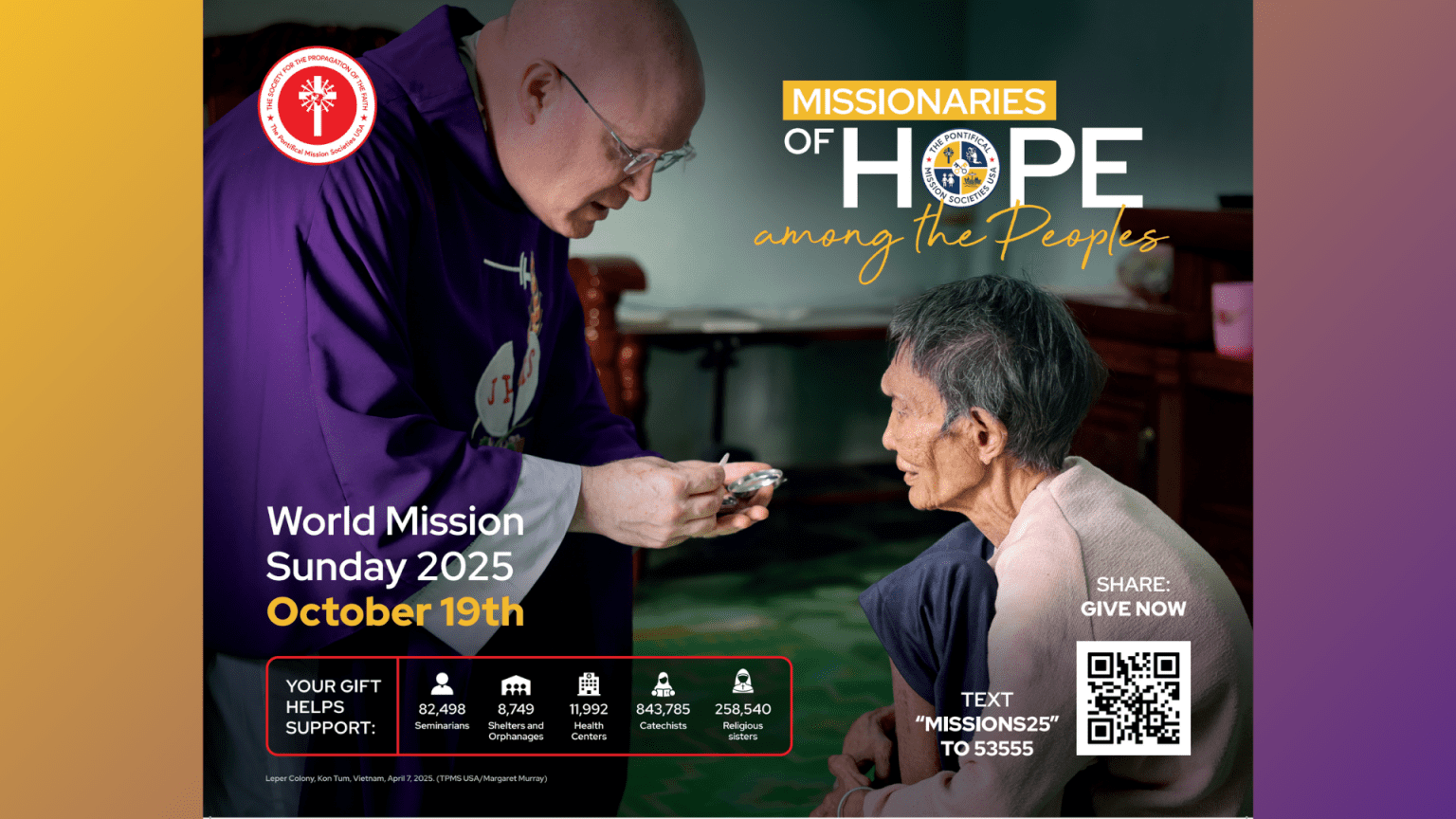 World Mission Sunday Collection – 10/18 & 10/19 – Our Lady of Mercy